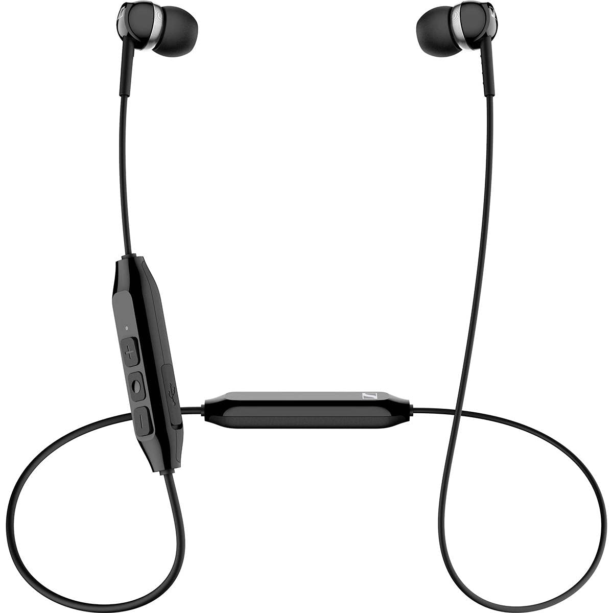 Sennheiser CX 150BT Bluetooth 5.0 Wireless Headphone - 10-Hour Battery Life, USB-C Fast Charging, Two Device Connectivity - Black (CX 150BT Black)