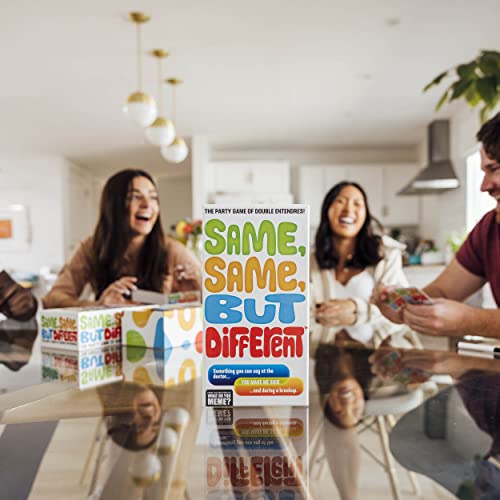 WHAT DO YOU MEME? Same Same But Different - The Party Game of Double Entendres β Adult Card Games for Game Night