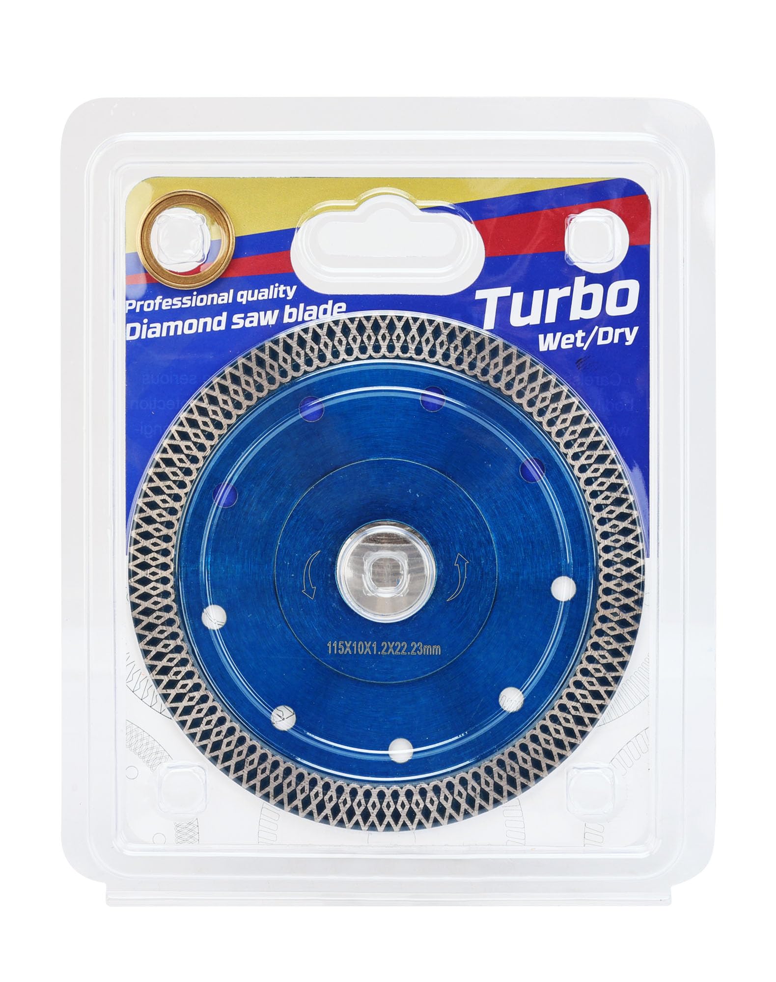 OSTEK 4.5 Inch Super Thin Diamond Tile Blade Porcelain Cutting Blade for Cutting Granite Marble Ceramics Porcelain tiles(4.5")