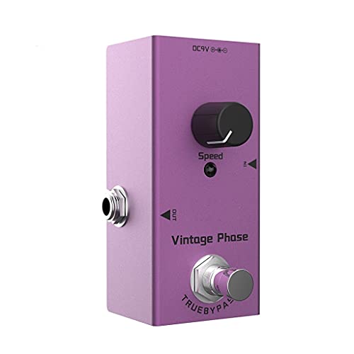 ZYZMH NEP-06 Vintage Phase Guitar Effect Pedal Mini Single Pedal for Electric Guitars Simple One-Knob Operation