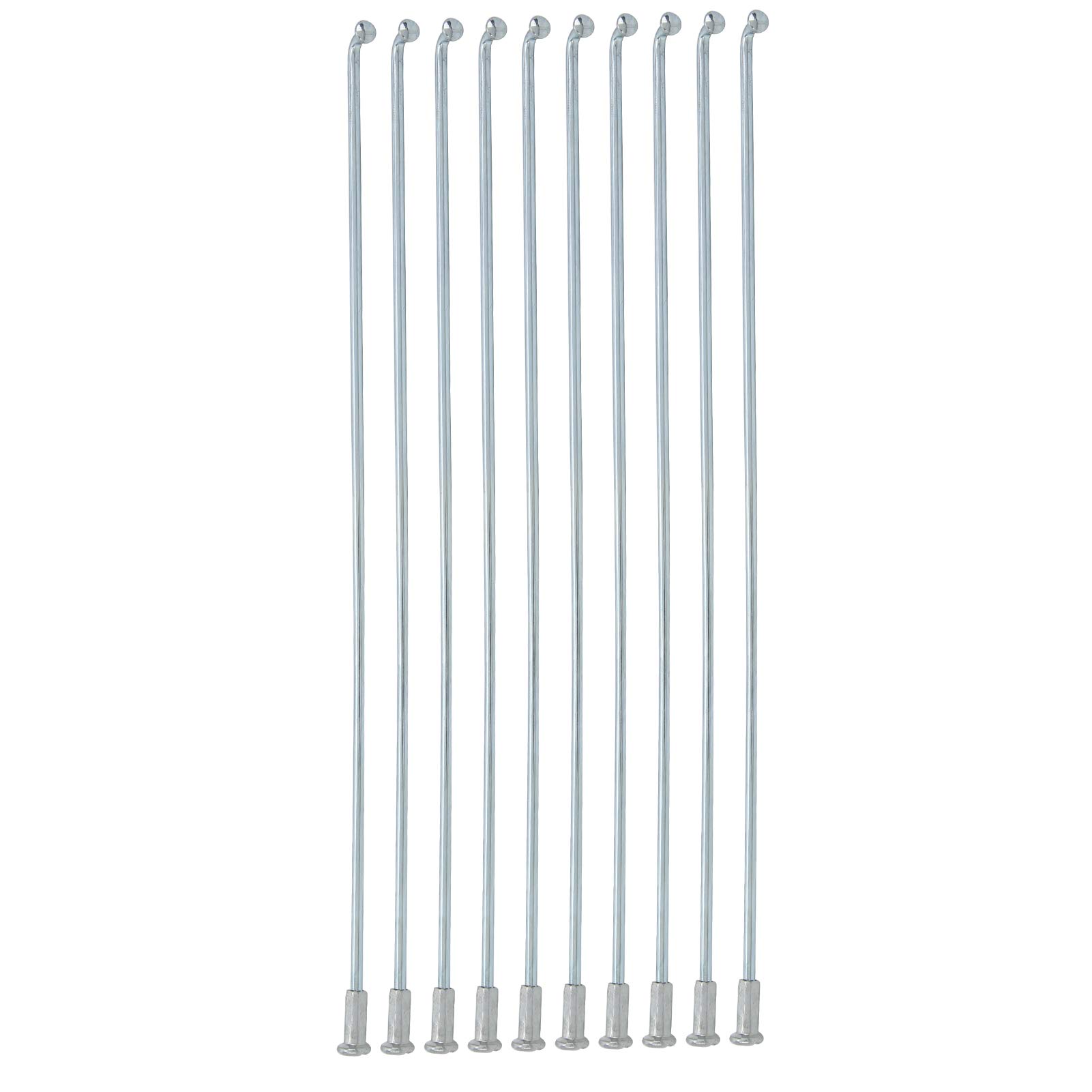 VGEBY 10pcs/Set 13G 80mm-310mm Mountain Bike Spokes Stainless Steel Spokes Bicycle Tricycle Accessories Toyfigure Riding Racks and Storage(220MM£©