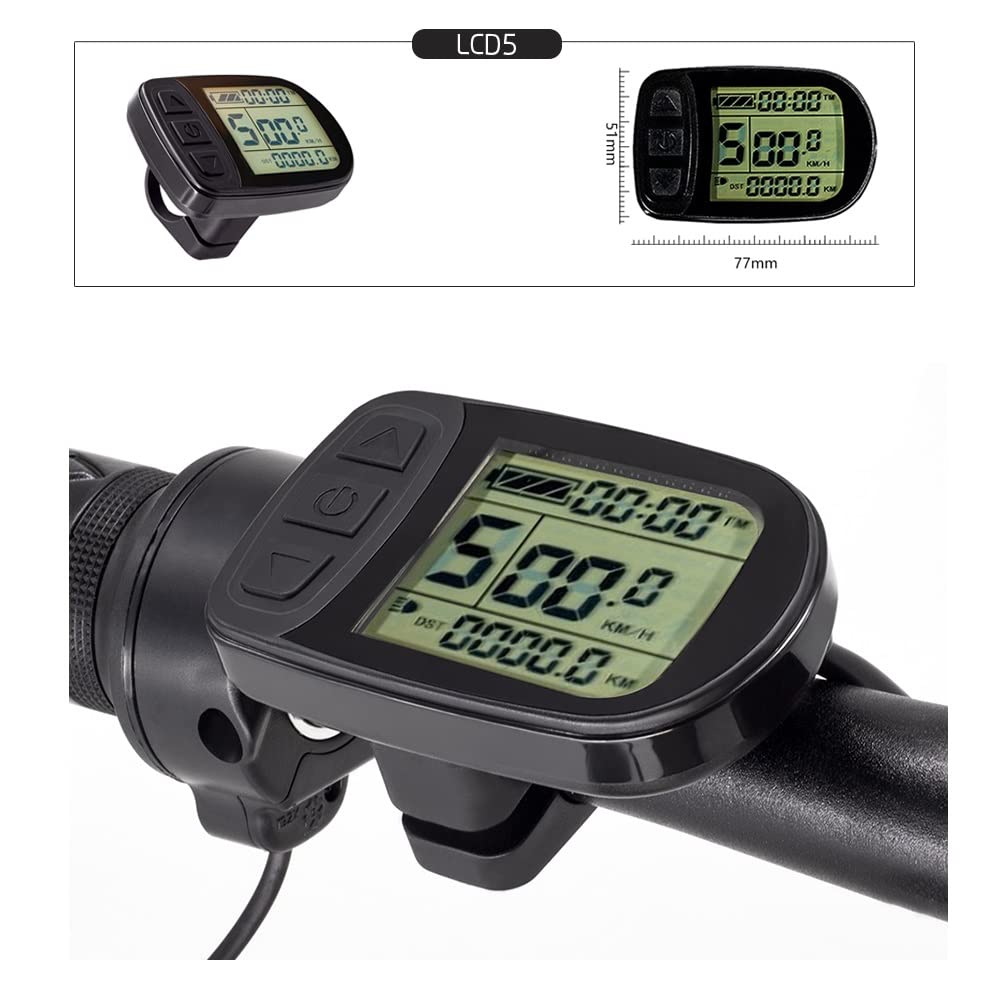 SCHUCK Conversion kit 36V 500W, 20inch with LCD5 Display, Front Wheel Conversion kit. Bicycle Electric Conversion kit
