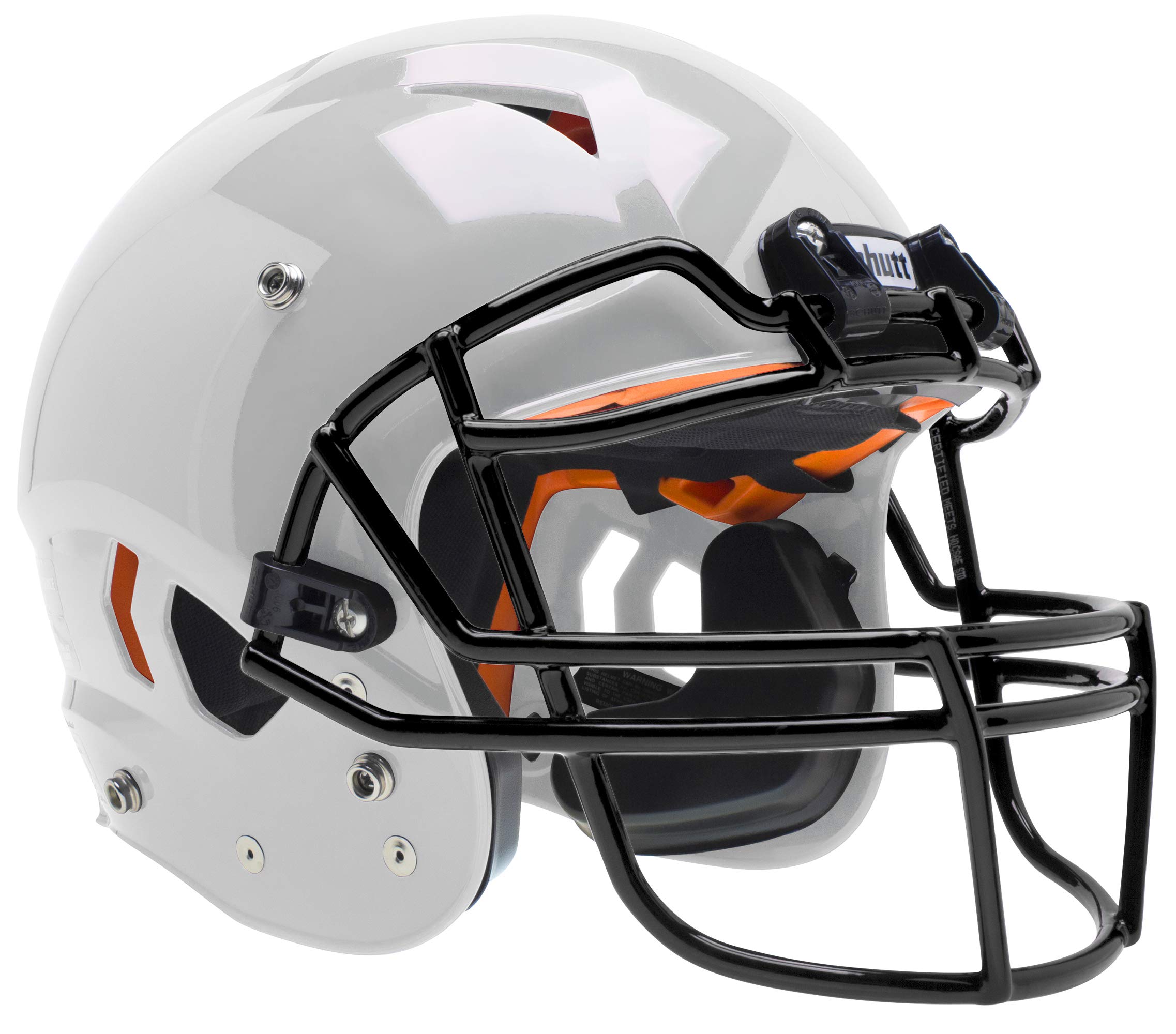 Schutt Sports Vengeance A9 Youth Football Helmet (Facemask NOT Included), White, S/M