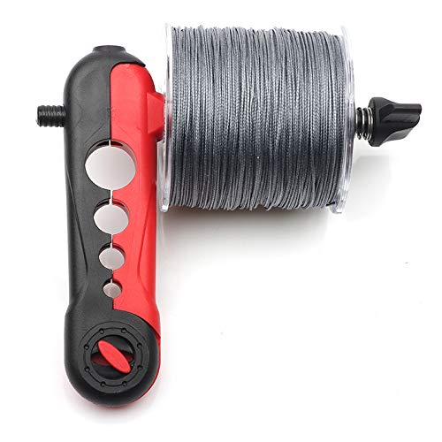 ZZTTL Fishing Line Spooling Tool Machine Compact 1pcs Mini Adjustable for Spinning & Baitcasting Reels and Casting Reels, Portable Line Spooler Spools Station System Fishing without Line Twist
