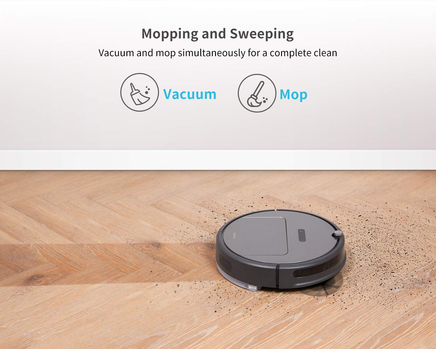 roborock E3 Robot Vacuum and Mop, 2000Pa Suction (Renewed)