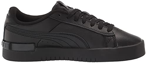 PUMA Women's Jada Lace Up Sneaker Black/Slvr 8 Medium US