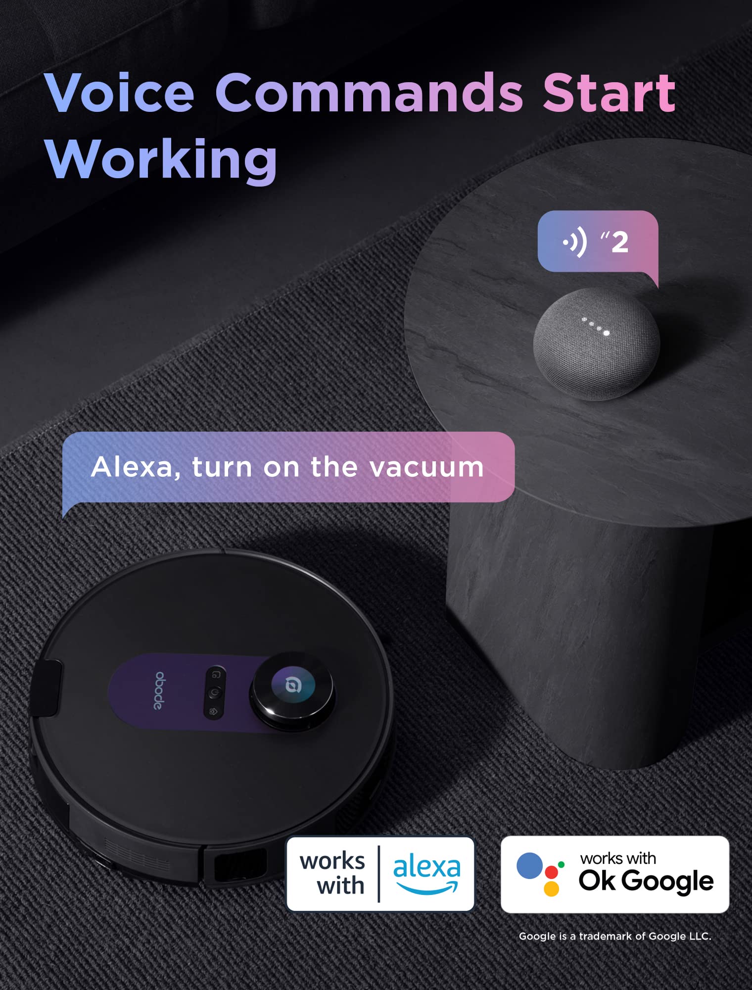 OBODE Robot Vacuum and mop Combo, 4000Pa Suction, LDS Navigation, Robotic Vacuum Cleaner with Carpet Detection, 180mins Runtime, Perfect for Pet Hair, Compatible with APP/Alexa, A8