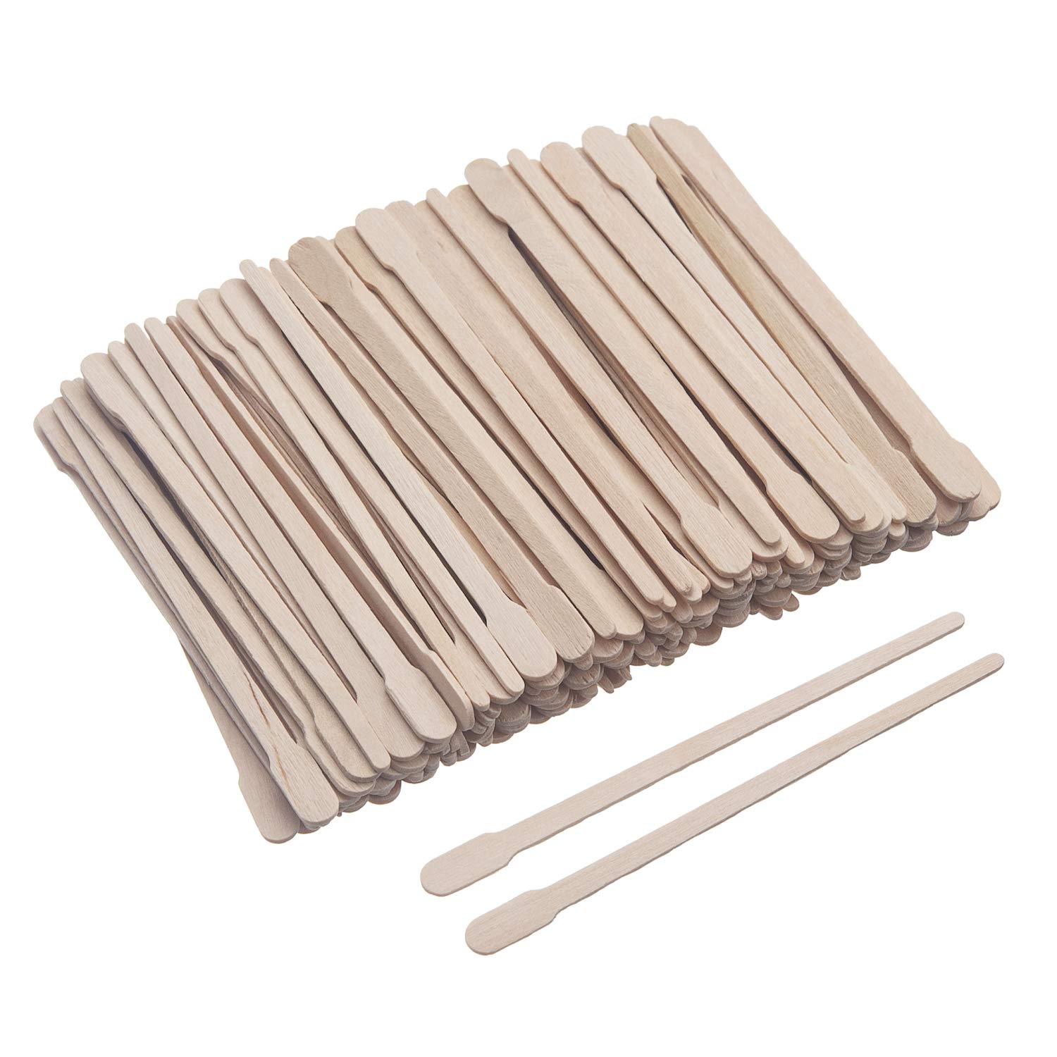 ONUPGO 600 Small Wax Sticks Waxing Wood Sticks Spatula Wooden Waxing Applicator Sticks Face & Eyebrows Hair Removal Sticks