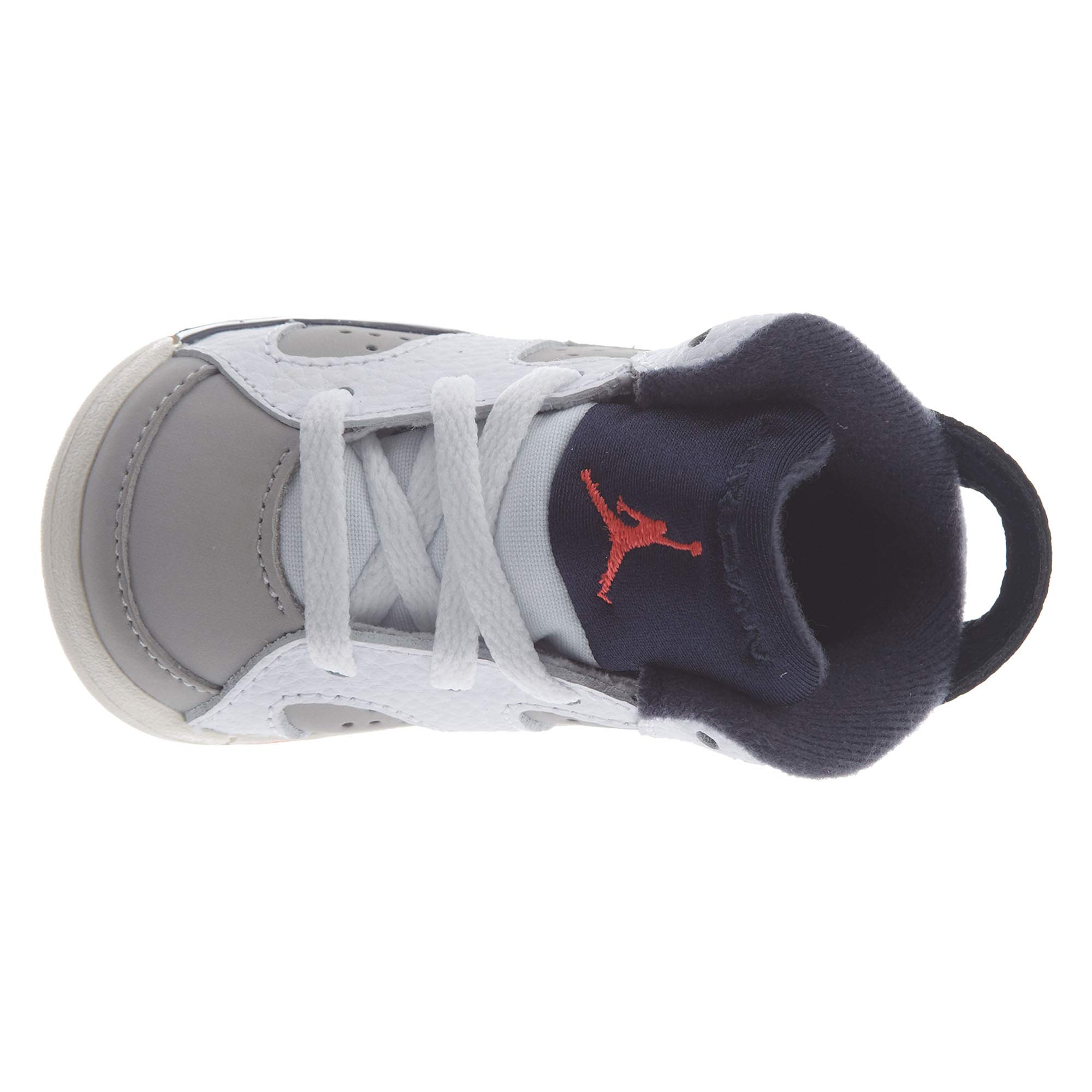 Nike Toddler Jordan 6 Retro Tinker White/Infrared 23-Neutral Grey (10 M US Toddler)
