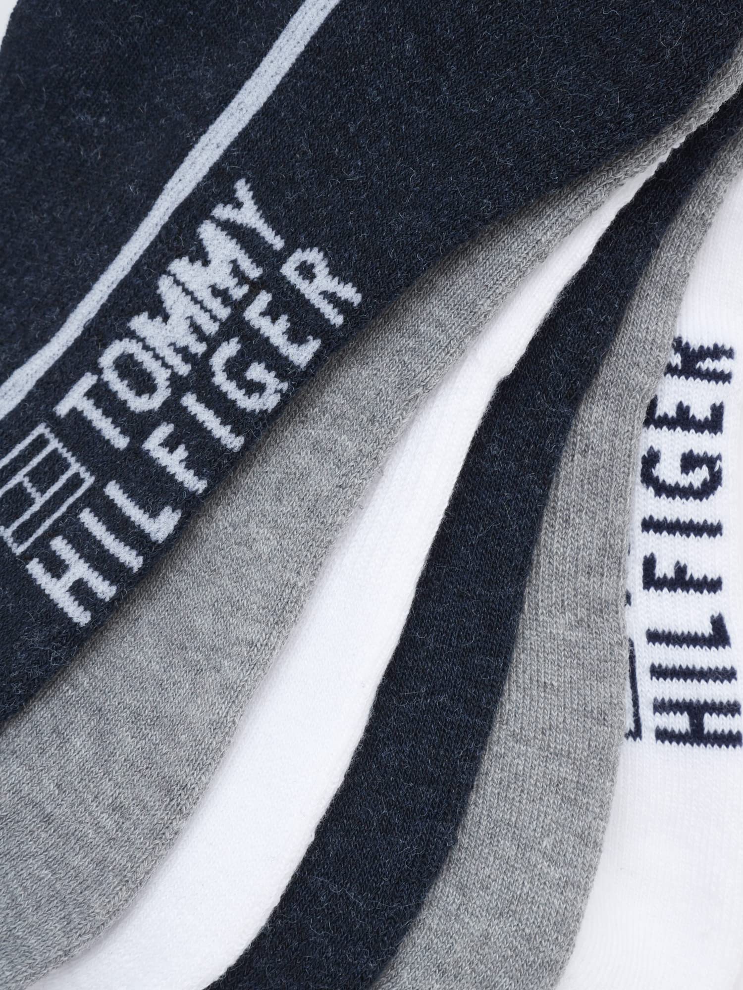 Tommy Hilfiger Men's Athletic Socks - Cushion Low Cut Socks (6 Pack), Size 7-12, Assorted White