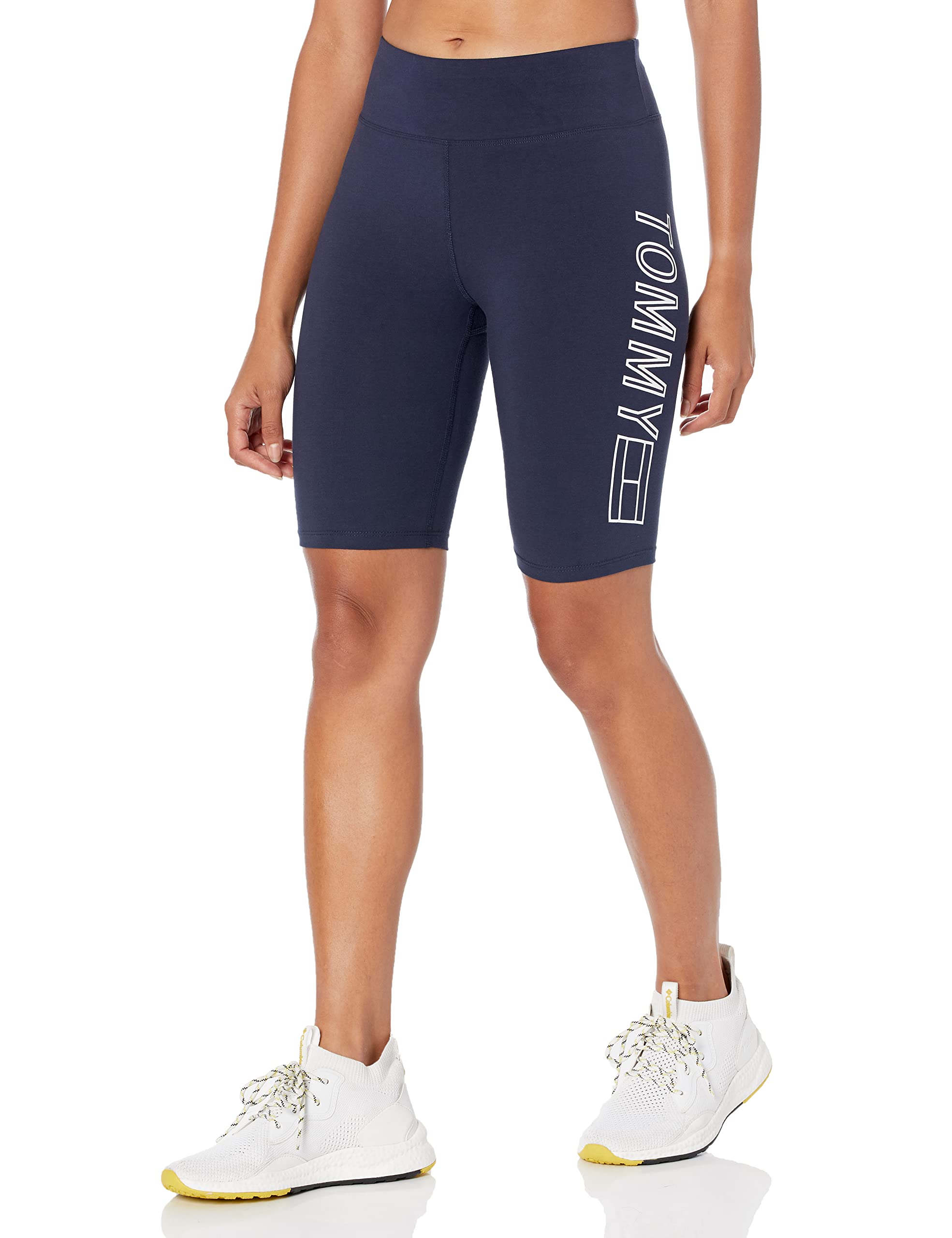Tommy Hilfiger Sport Womens Sport Bike Short,Black,S