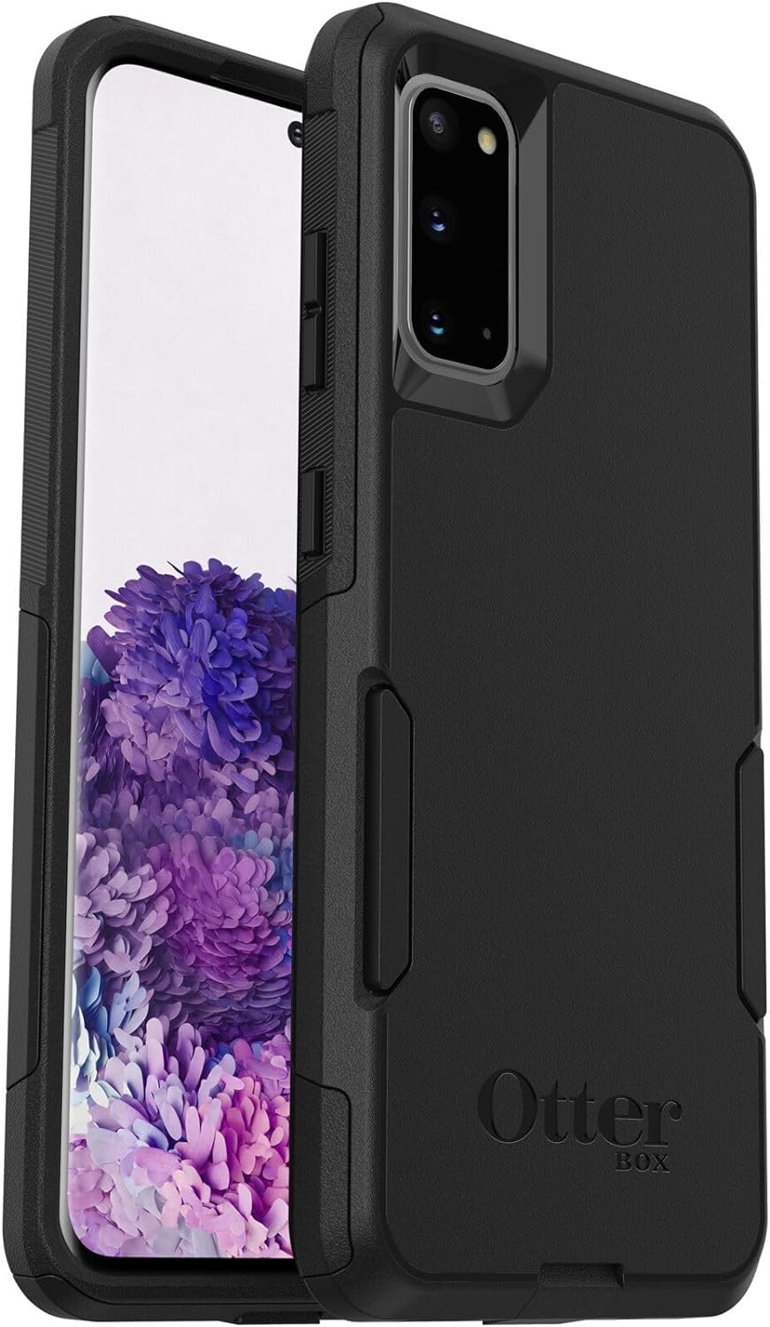 OTTERBOX COMMUTER SERIES Case for Galaxy S20/Galaxy S20 5G (NOT COMPATIBLE WITH GALAXY S20 FE) - BLACK