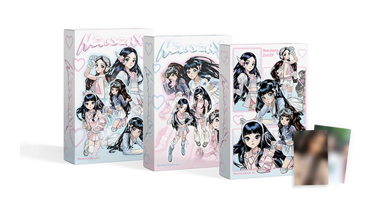NewJeans 2nd EP [Get Up] (Weverse Albums ver.) SET + [Extra Photocards Set]