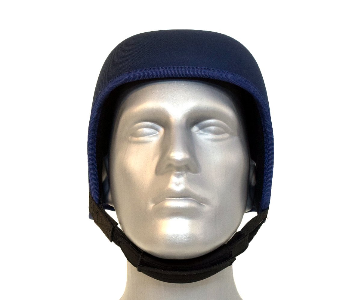 Opti-Cool Headgear Soft Protective Helmet (Medium 22-23.25 inches, Blue)