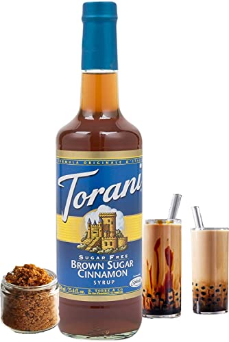 Torani Brown Sugar Cinnamon Syrup Sugar Free 25.4 Fl Oz (Pack of 1)