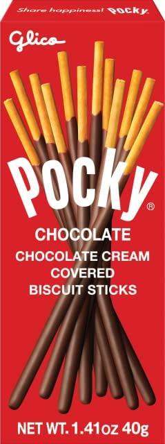 Pocky Biscuit Stick 1.41oz (Pack of 4) (Chocolate Cream)