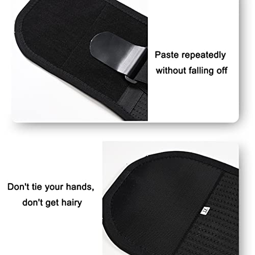 TANGIST Self-heating Back Support Brace, Adjustable Lower Lumbar Belt Pain Relief For Sciatica, Backache, Slipped Disc, Hernia, Spinal Stenosis, Spine Injury Prevention, Black (Size : XL/X-Large)