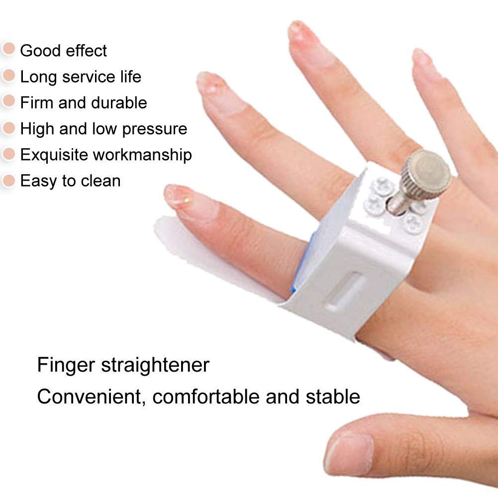 TODDOBRA Finger Straightener Splint Brace Corrector for Mallet Finger, Rheumatoid Arthritis, Joint Issues, Hand Finger Arthritis Injury Pain(Update freesize)