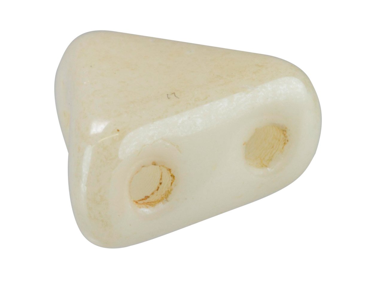 Opaque Beige Luster Kheops par Puca Beads