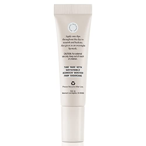 Naturium Phyto-Glow Lip Balm, Hydrating Lip Care with a Glossy Finish, 0.34 oz (Clear)
