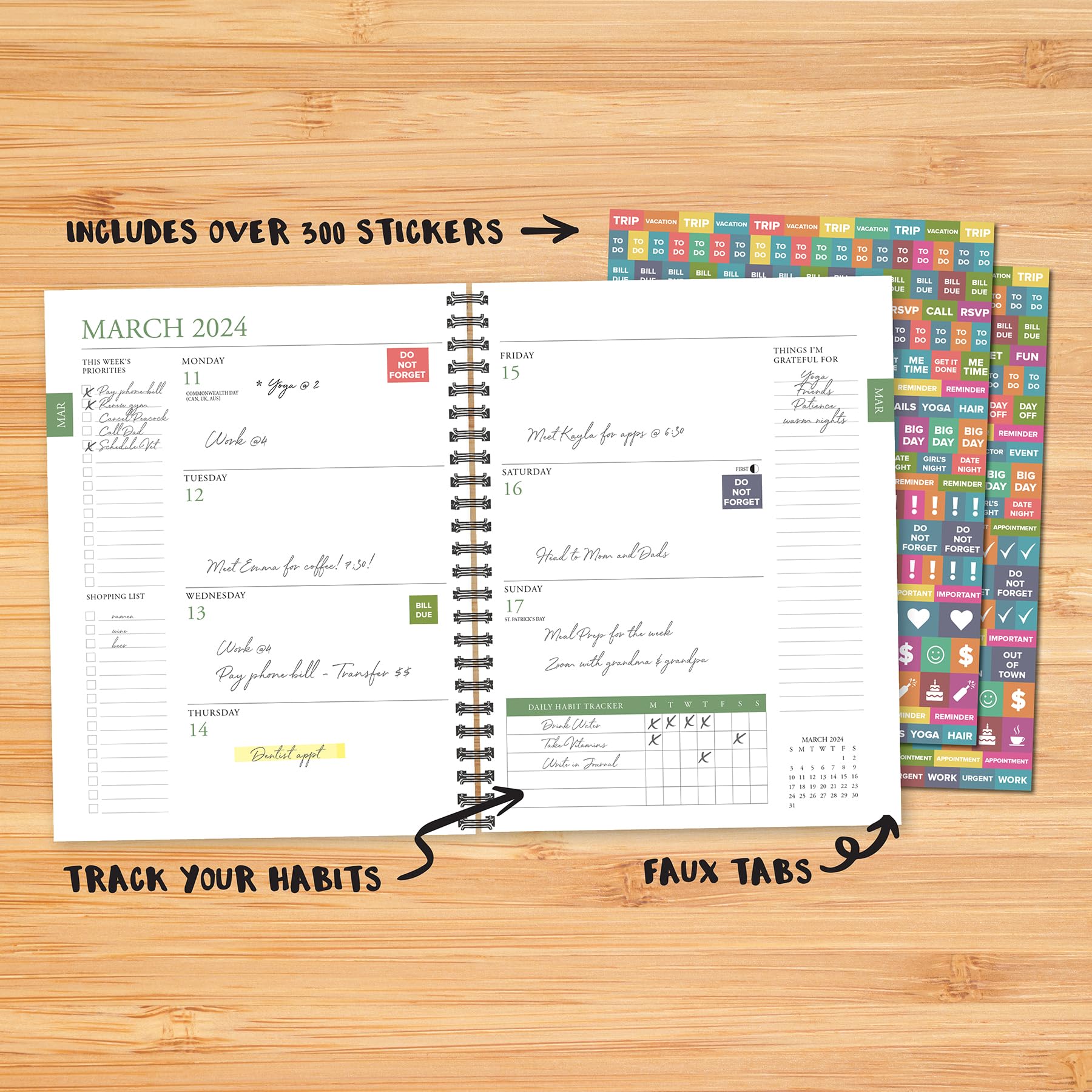 Soulful Spirit 2024 Weekly Planner