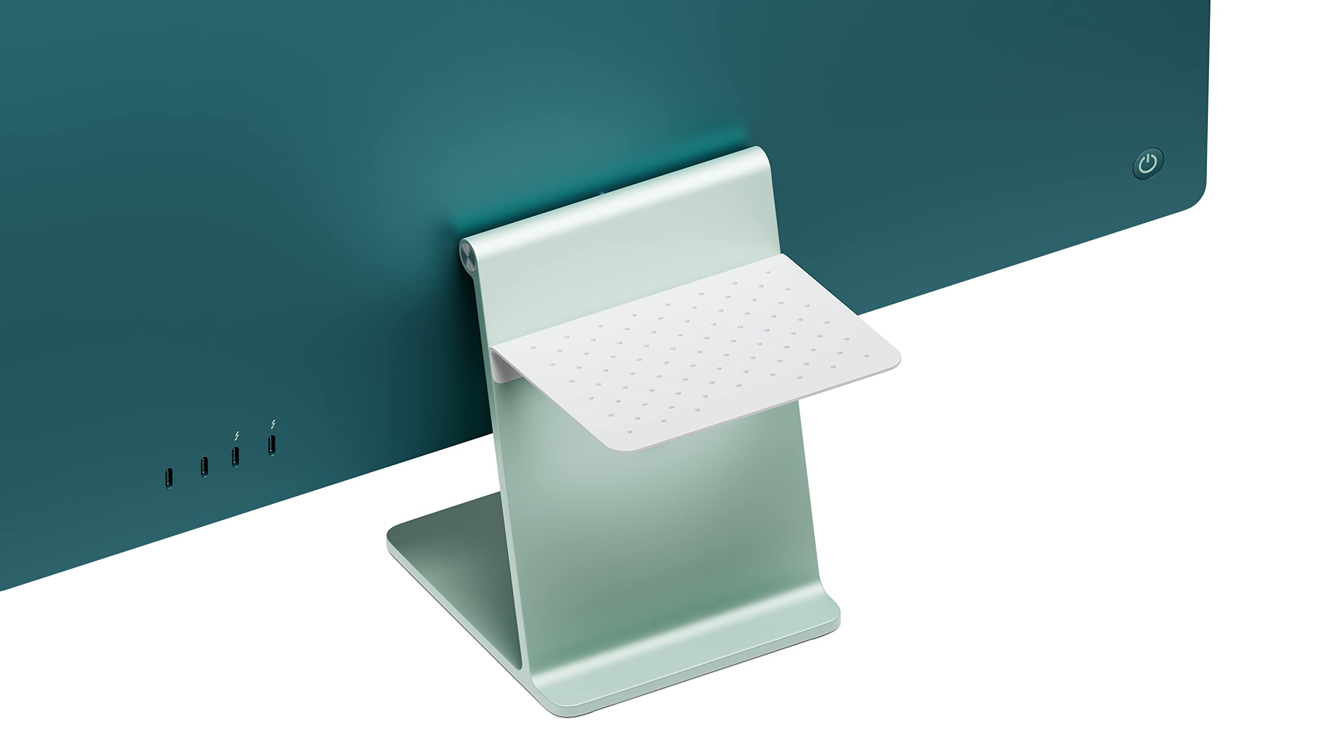Twelve South Backpack for M1 iMac | Hidden Storage Shelf for Hard Drives and Accessories
