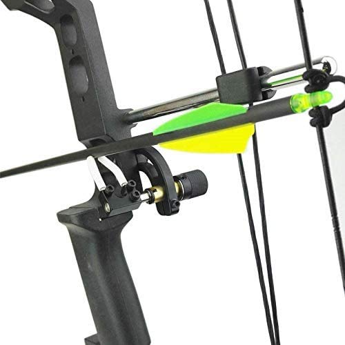 Sososhoot Archery Compound Bow Arrow Rest Decut D-TEC Right Hand Arrow Rest Adjustable for Compound Bow Recurve Bow