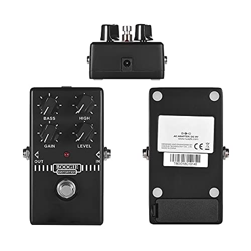 WYFDP Guitar Effect Pedal Analog Distortion Full Metal Shell Guitar Pedal True Bypass Guitar Accessories