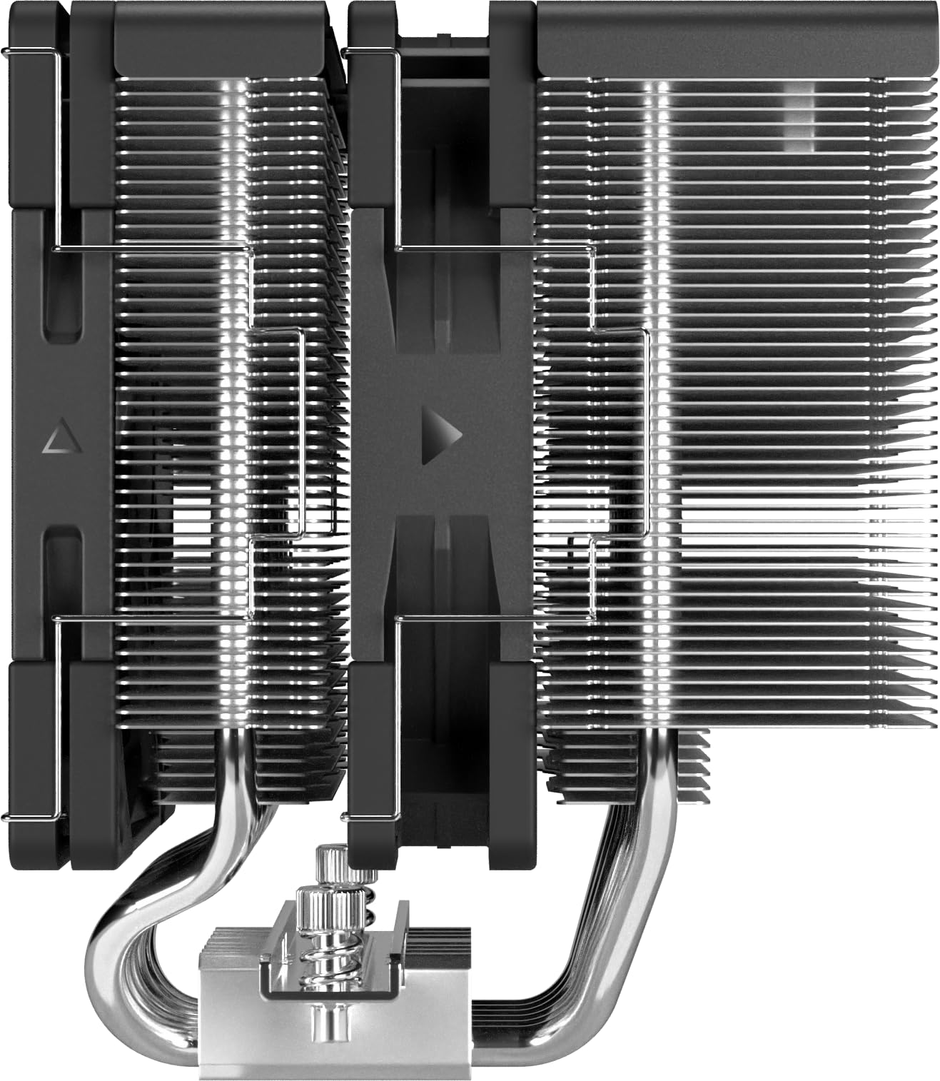 Scythe Fuma 2 CPU Air Cooler, Intel LGA1151, AMD AM4/Ryzen, 120mm Dual Towers, Black Top Cover
