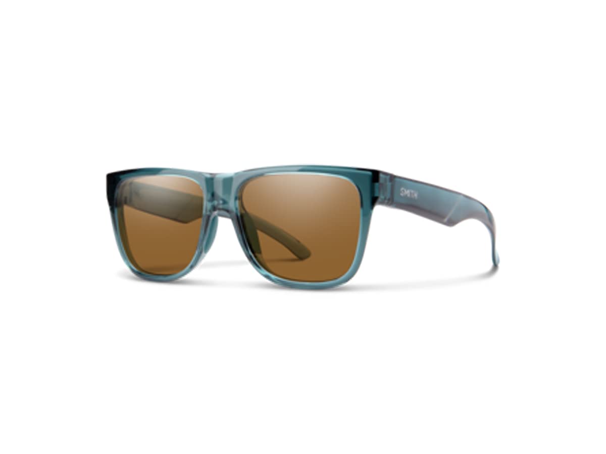 SMITH Lowdown 2 N9P/L5 55MM Matte Tortoise/ChromaPop Polarized Brown Square Sunglasses for Men for Women + BUNDLE with Designer iWear Eyewear Kit