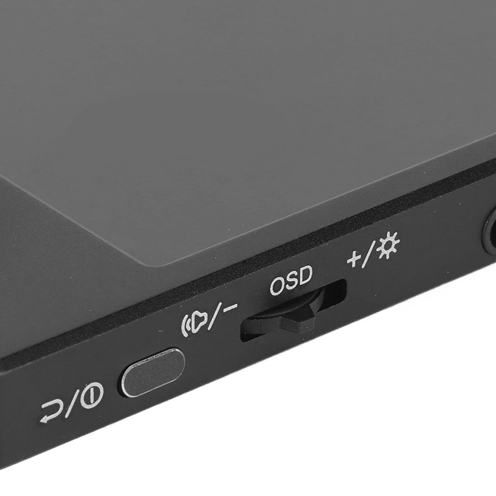 TOPINCN FHD Computer Display, 178 Degree Dual Speakers 14in IPS Portable Monitor 1920x1080 Resolution with Magnetic Cover for Mobile Phone (US Plug)