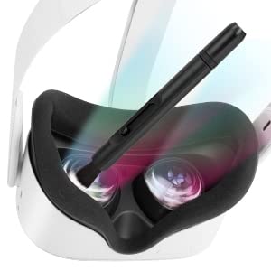 TOPCUBE Lens Cleaning Pen Lens Brush for Meta/Oculus Quest 2, Quest, Rift S, HTC Vive, Cosmos, Valve Index, PS4 VR Headset, Drone, Microsoft HoloLens, Cameras, Optical Lens