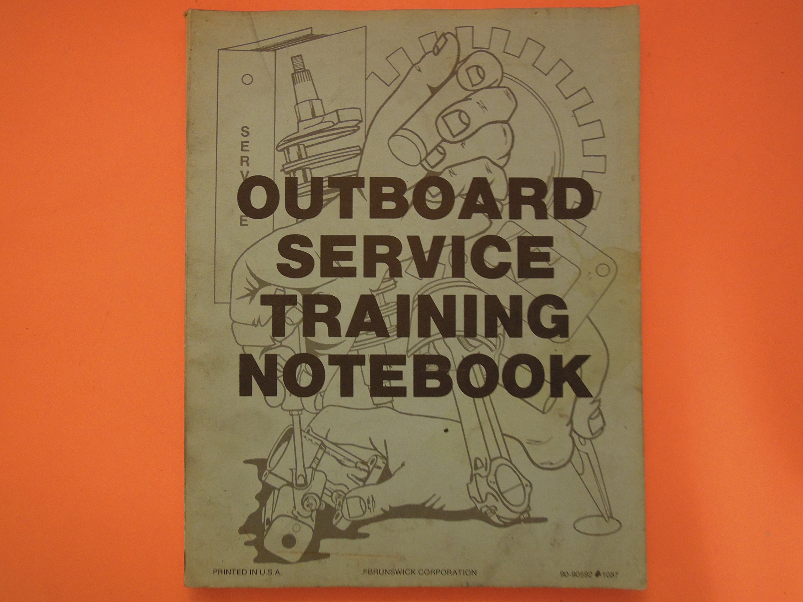 Outboard Service Training Notebook 90-90592 4-1087