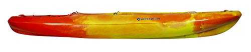 Perception Kayaks Zip 9.5 | Sit on Top Kayak | Stable and Fast | Multiple footrests | 9' 6" | Blaze