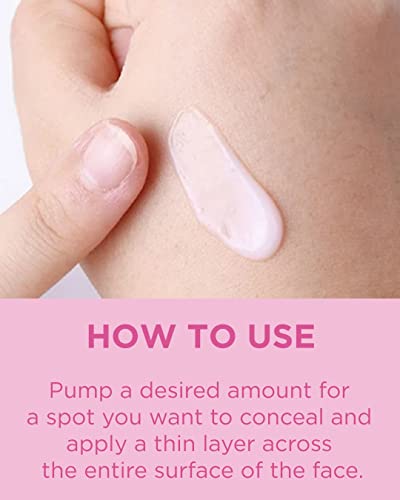 TOUCH IN SOL No Pore Blem Primer, 1.01 fl.oz(30ml) 1 Pack - Face Makeup Primer, Big Pores Perfect Cover, Skin Flawless and Glowing, Instantly Smoothes Lines, Long Lasting Makeup's Staying