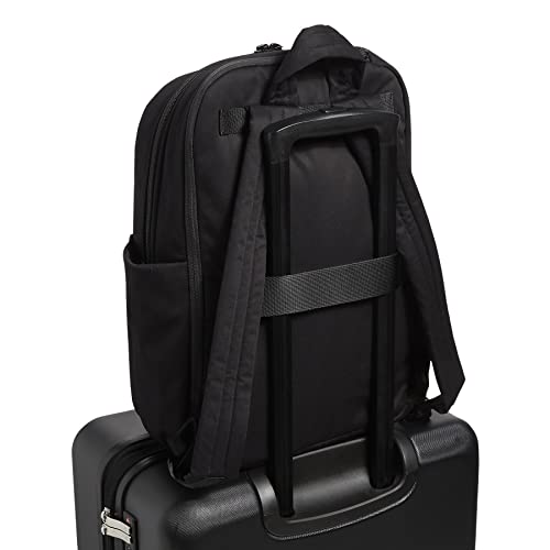 Vera Bradley Women's Cotton Utility Large Backpack, Black, One Size