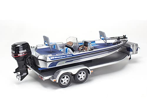 Revell 17242 '80 Ford Bronco w/Bass Boat & Trailer 1:24 Scale 157-Piece Skill Level 5 Model Truck Building Kit