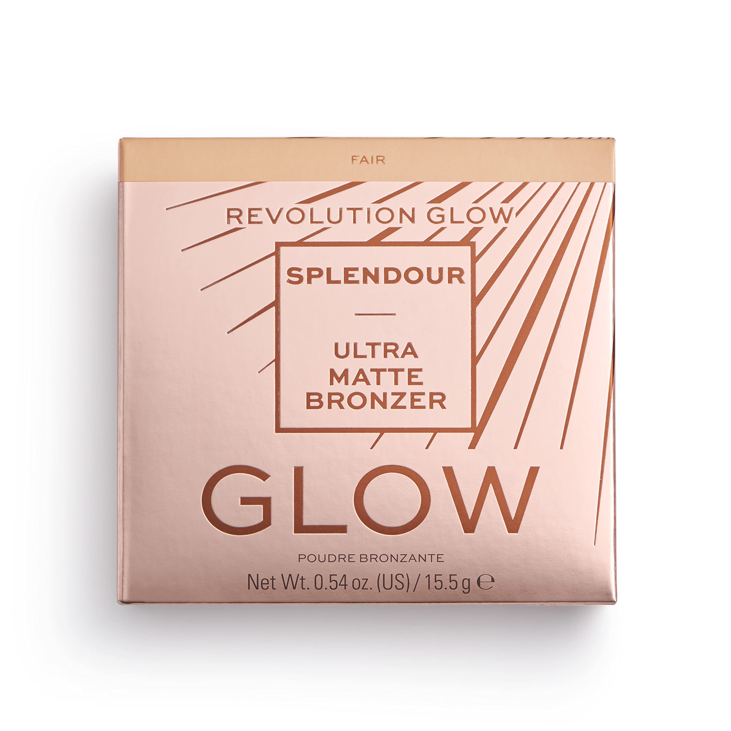 Revolution Splendor Matte Bronzer Powder, Contour Makeup For Bronzing, Vegan & Cruelty-Free, Fair