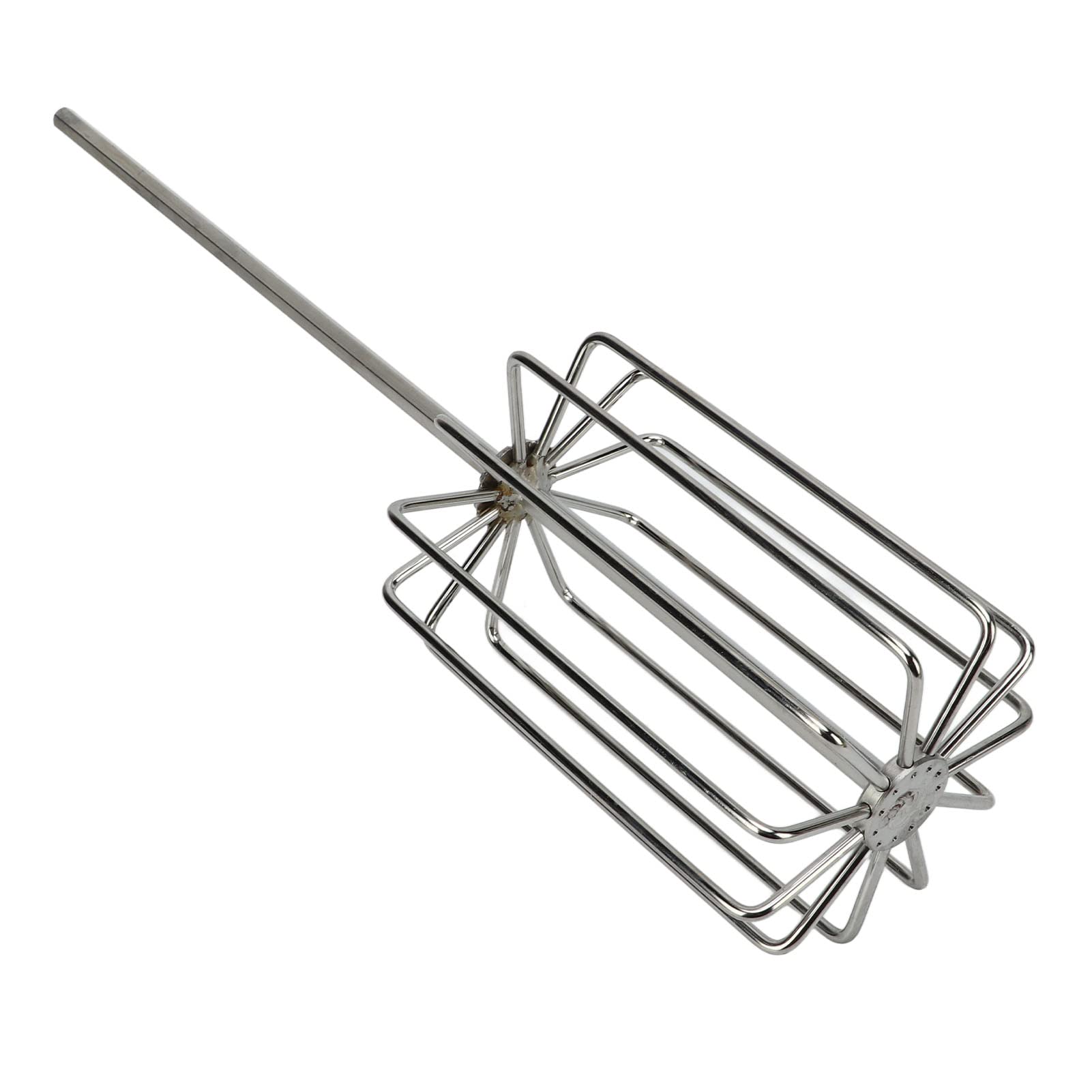 VGEBY 1Pc Stainless Steel Groundbait Mixer SGXA SD81030G Fishing Bait Whisk Tool Accessories