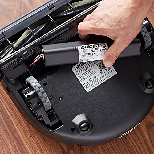 Neato Robotics Original Replacement Parts β Hi-Capacity Li-Ion Battery Pack β Compatible with Neato Botvac, Connected, D7, D6, D5, D4, D3 Robot Vacuums. 945-0225 , Black