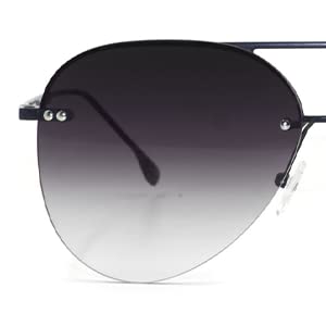 TOPFOXX - Megan 2 - Black Aviator Sunglasses for Women - Total UV400 Protection - Classic Pilot Sunglasses (Brown, Narrow)