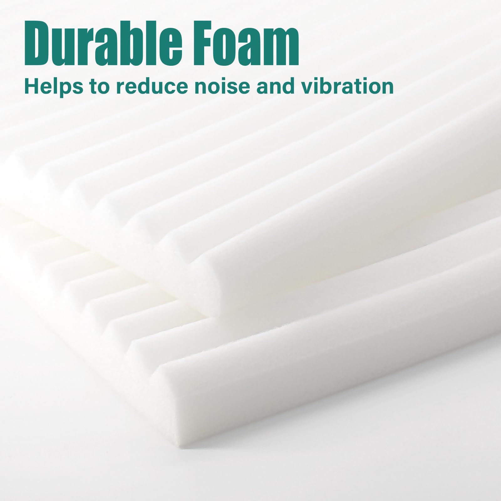 Window Air Conditioner,Side Insulated Foam Panel, Summer/Winter Heat and Draft Insulating 03vacuum001WHITE,TWO-Piece Full Surround Insulation Panels Window Sea (WHITE)