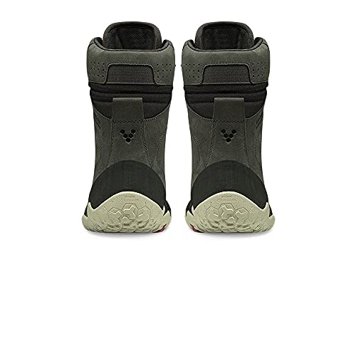 Vivobarefoot Tracker HI FG, Womens Leather Hiking Boot With Barefoot Firm Ground Sole and Thermal Protection