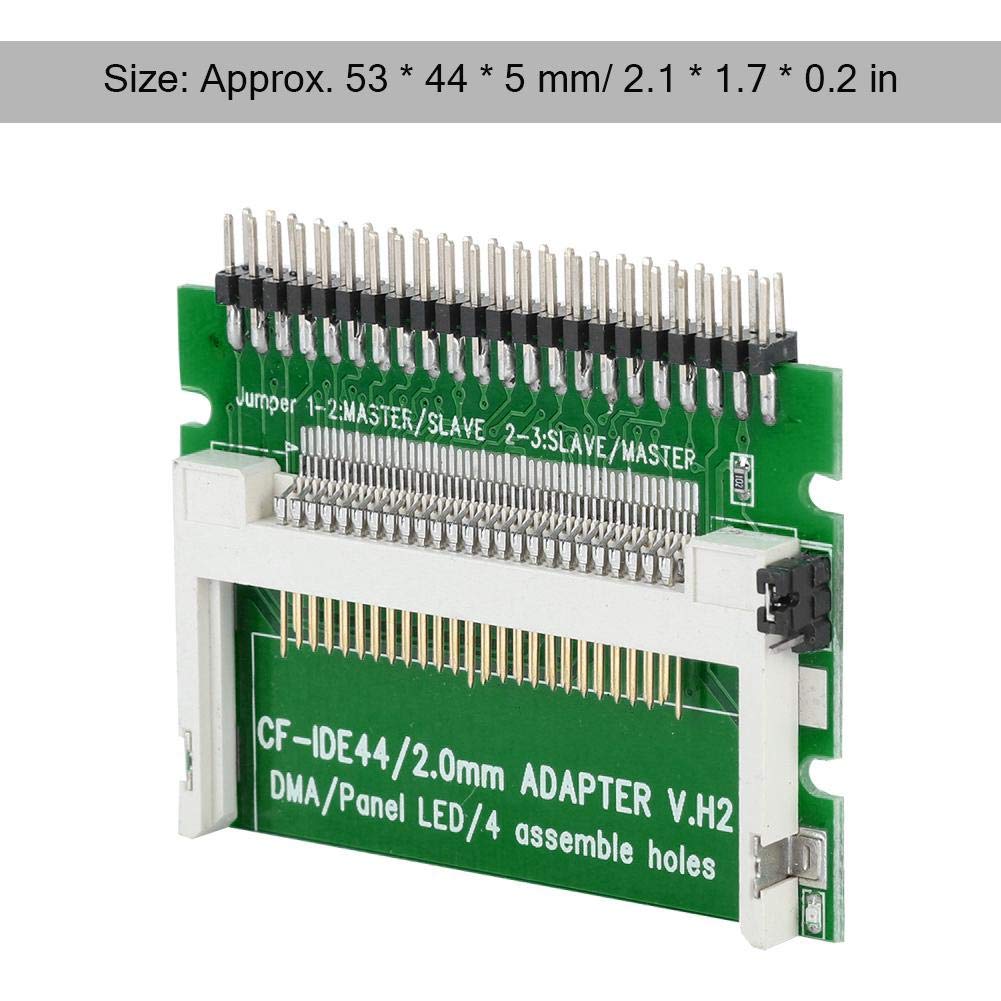 Redxiao Adapter Card, 2.5-inch 44Pin Professional Universal for Laptop SSD HDD Compact Flash Memory Card