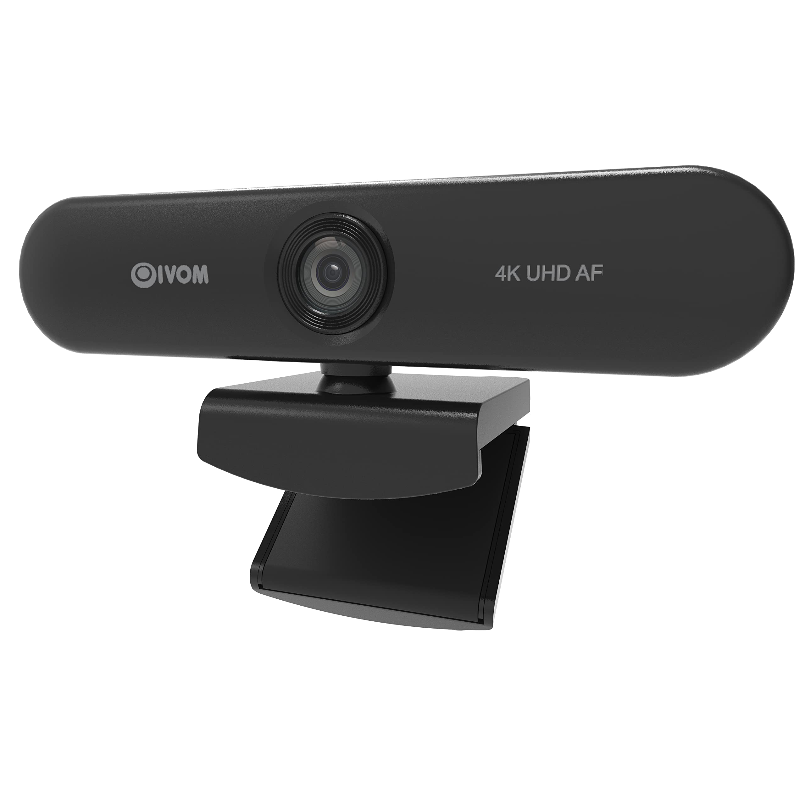 Oivom 4K Webcam with Autofocus,Video Conference Camera,Noise-Canceling Microphones,Works for Skype Teams, Laptop MAC PC Desktop (4K UHD)