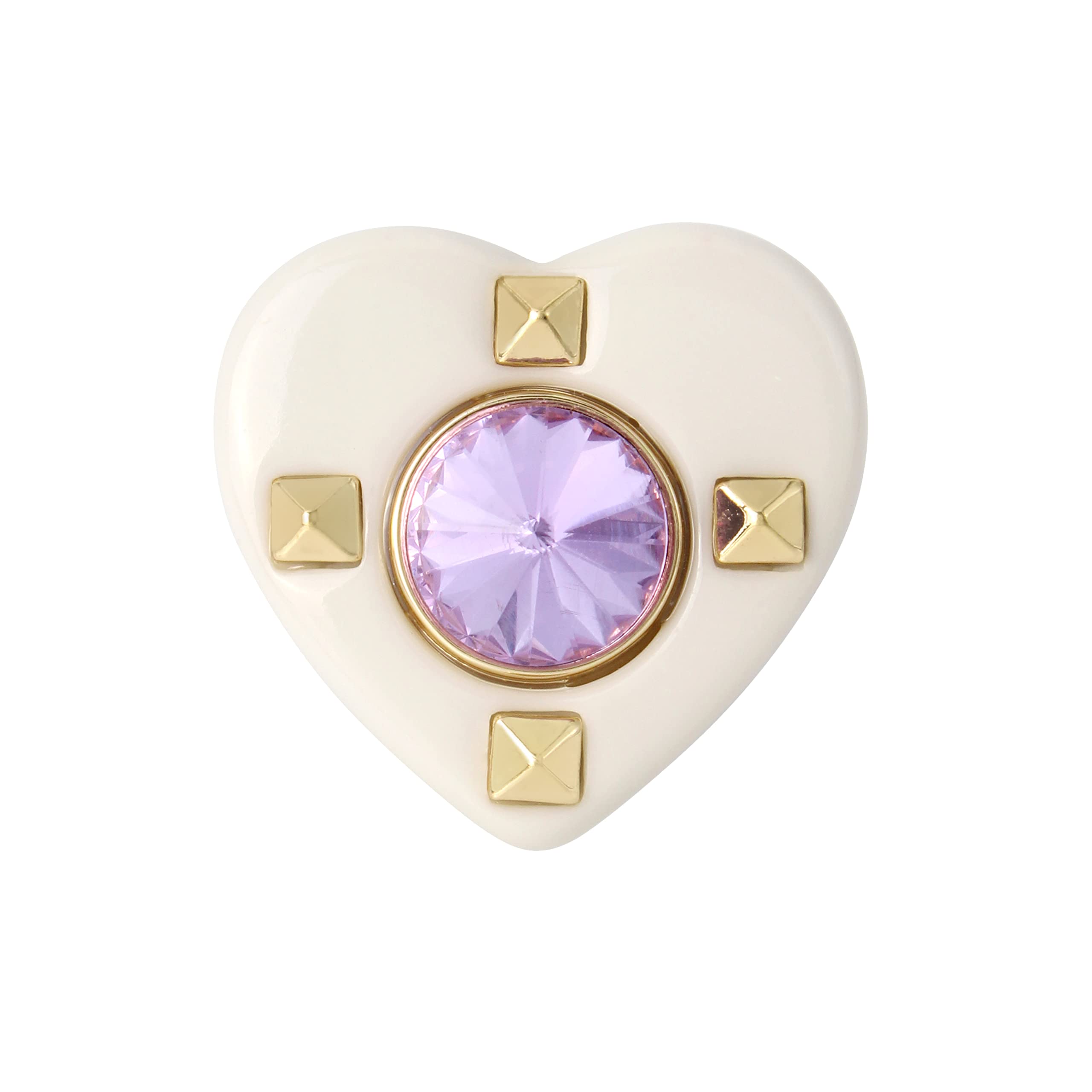 Steve Madden Stone Heart Resin Ring