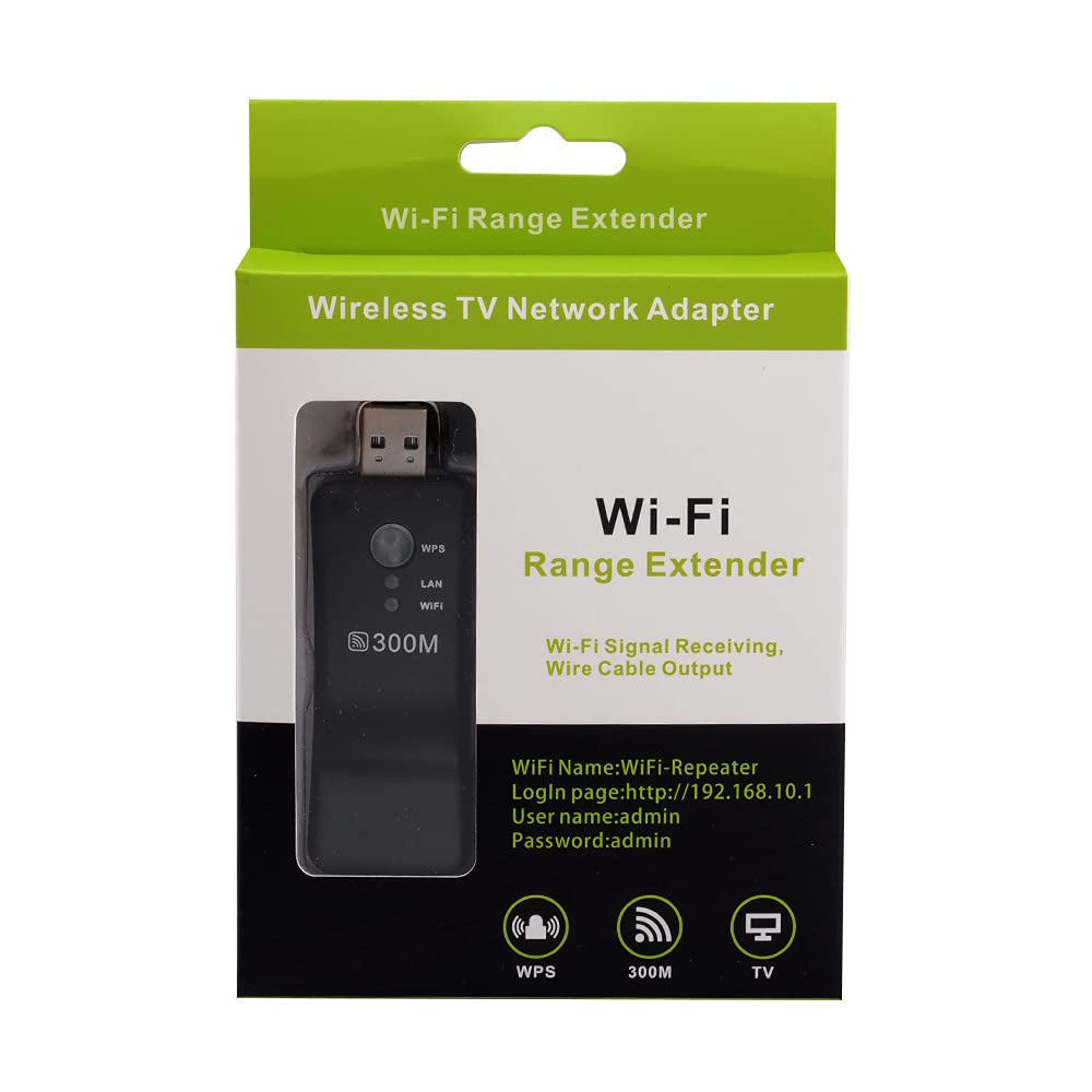 ZOTIN Wireless LAN Adapter, WiFi Adapter, RJ-45 Ethernet Cable Black, for Samsung Smart TV
