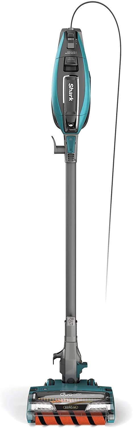 Shark APEX DuoClean with Zero-M No Hair Wrap (ZS362) Stick Vacuum Forest Mist Blue (Renewed)