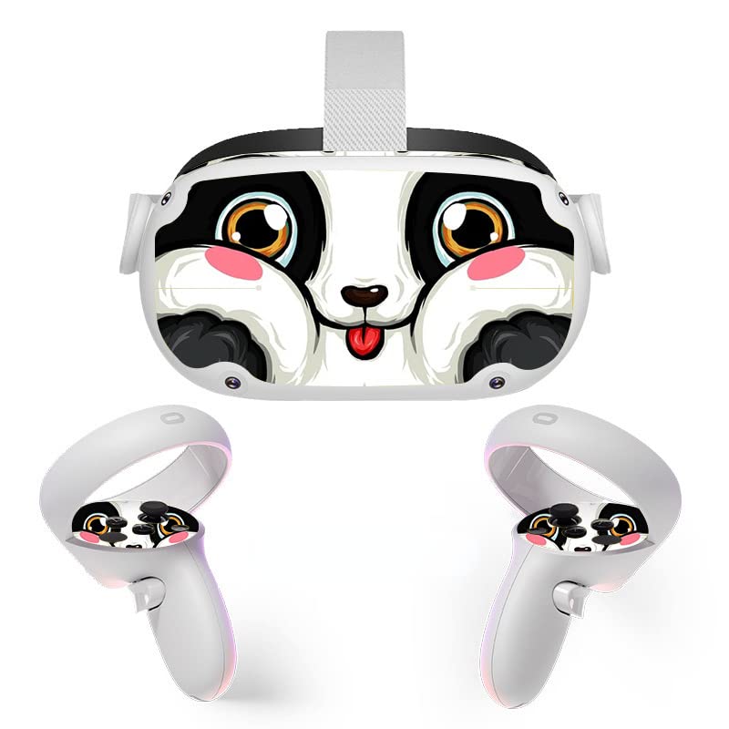 Sticker Decals Skin Protective Film Decal Outdoor Waterproof for Quest 2 VR Headset (026)