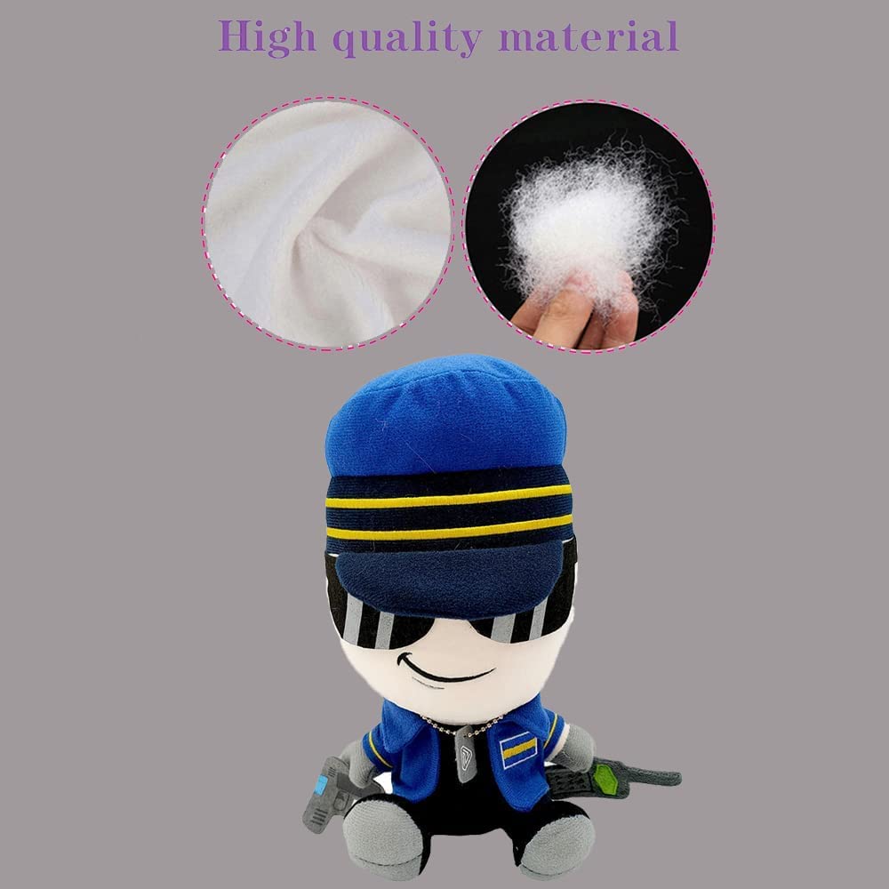Xushop Commander Plush Sunglasses Commander Plush Toy Suitable for Fans to Collect. (1Pcs)